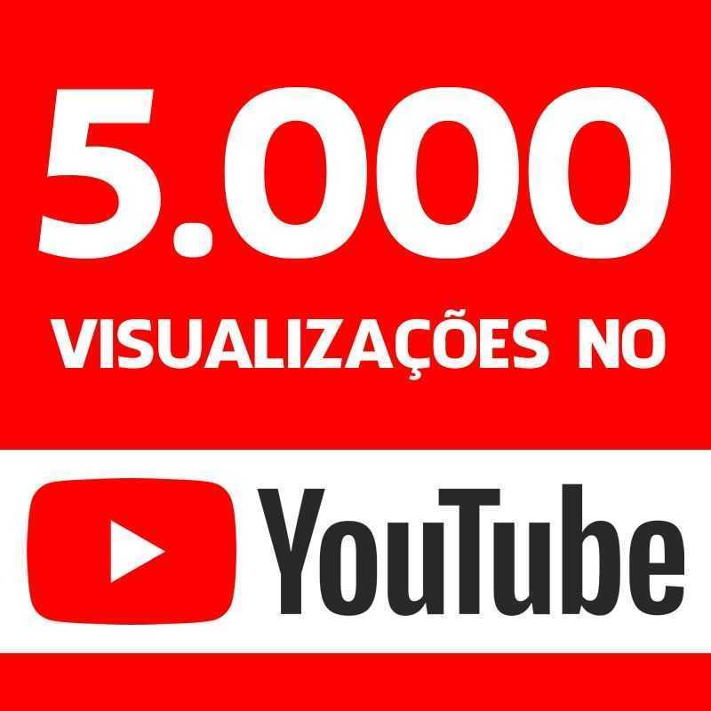 5000 VISUALIZAÇÕES VIEWS VIDEO YOUTUBE DIVULGAÇÃO - Loja Templates ...