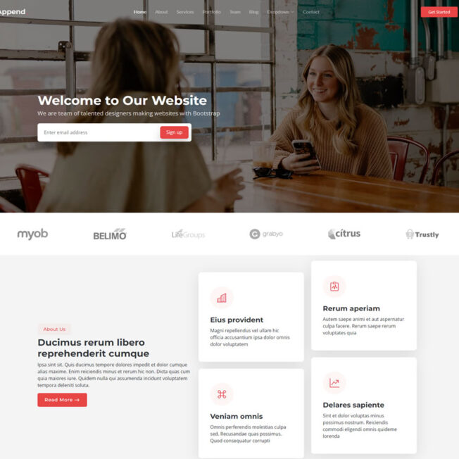 Os 27 Melhores Templates HTML Responsivo - Loja Templates - Eleva Brasil